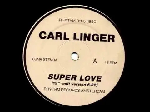 Carl Linger Super Love Vinyl Single 12inch Rhythm Records | eBay.de