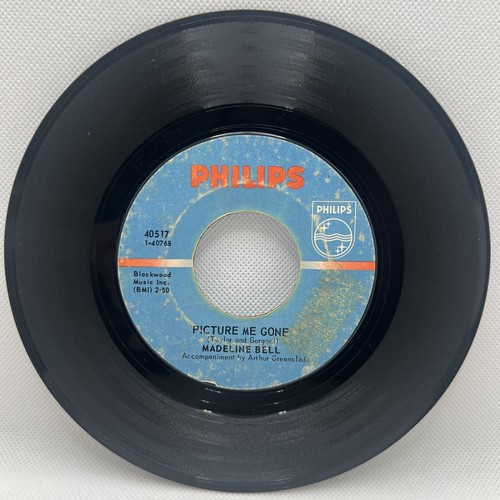 NORTHERN SOUL-MADELINE BELL-PICTURE ME GONE-ORIGINAL US PHILIPS-45, VG ...