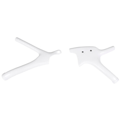 UFO MX Yamaha YZ 125 250 (93-01) White Frame Guards YA02859 | eBay