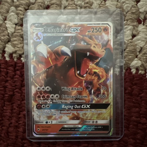 Pokemon Card - Charizard GX SM Sun & Moon Burning Shadows 20/147 Ultra ...