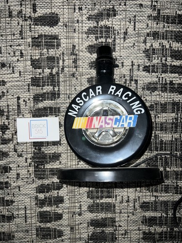 Vintage NASCAR Racing Lamp Tire Checkered Night Light Desk Lamp 1998 | eBay