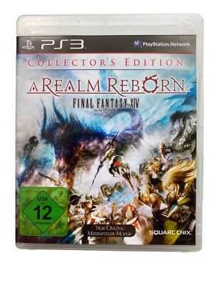 PS3 - A Realm Reborn Final Fantasy XIV Collectors Edition - Playstation ...