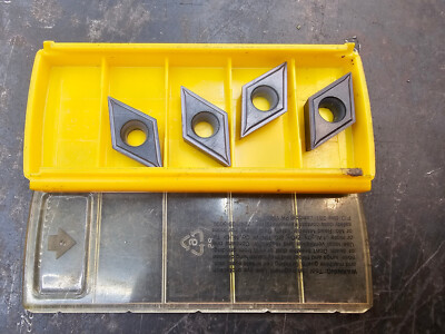 Qty 4 Kennametal DCMT 431 LF DCMT150404LF 1871020 KC5010 Carbide ...