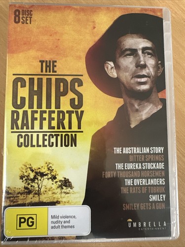 Chips Rafferty DVD : Australian Movie Collection : Brand New 8 Disc Set ...