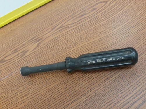 Vaco 70210 10mm Metric Hex Nut Driver Spinner Handle Tool Vintage USA ...