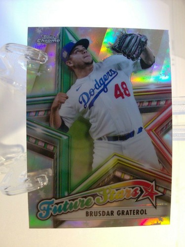 2021 Topps Chrome Future Stars Baseball Card #FS-6 Brusdar Graterol ...