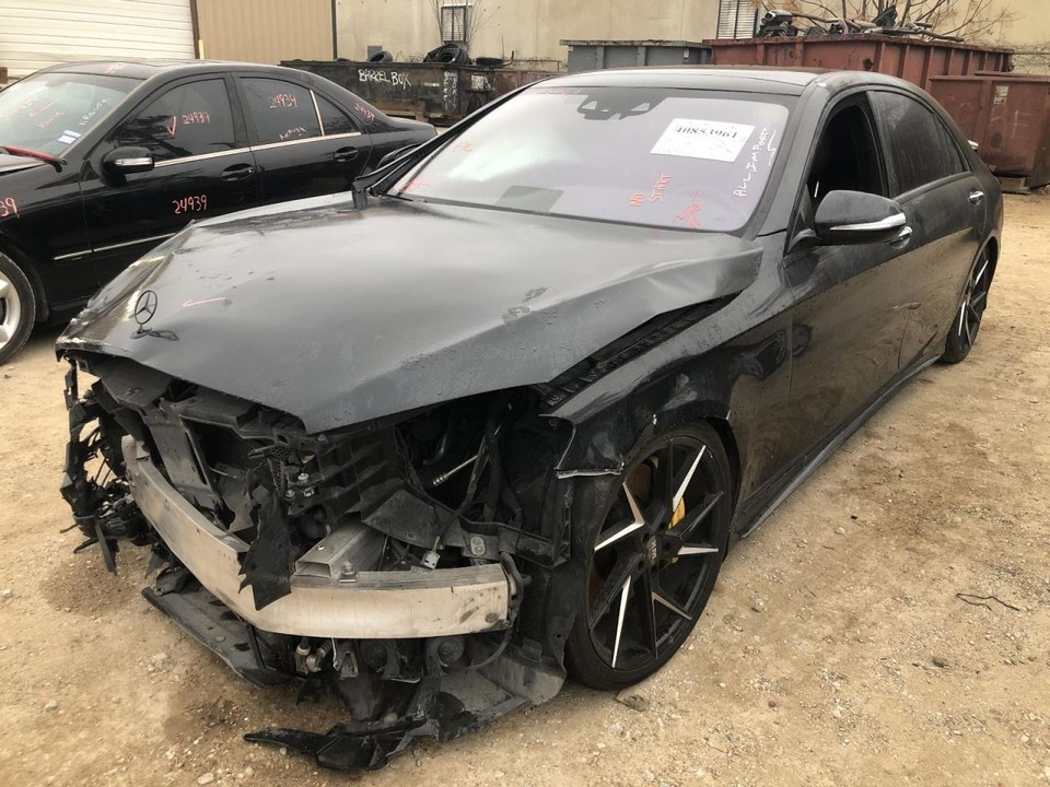 2015 2016 MERCEDES BENZ S550 Power Steering Gear Rack Assembly W222 RWD ...