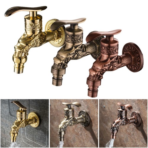 Outdoor Faucet Garden Bibcock Tap Balcony Washing Machine Mop Water Tap ...
