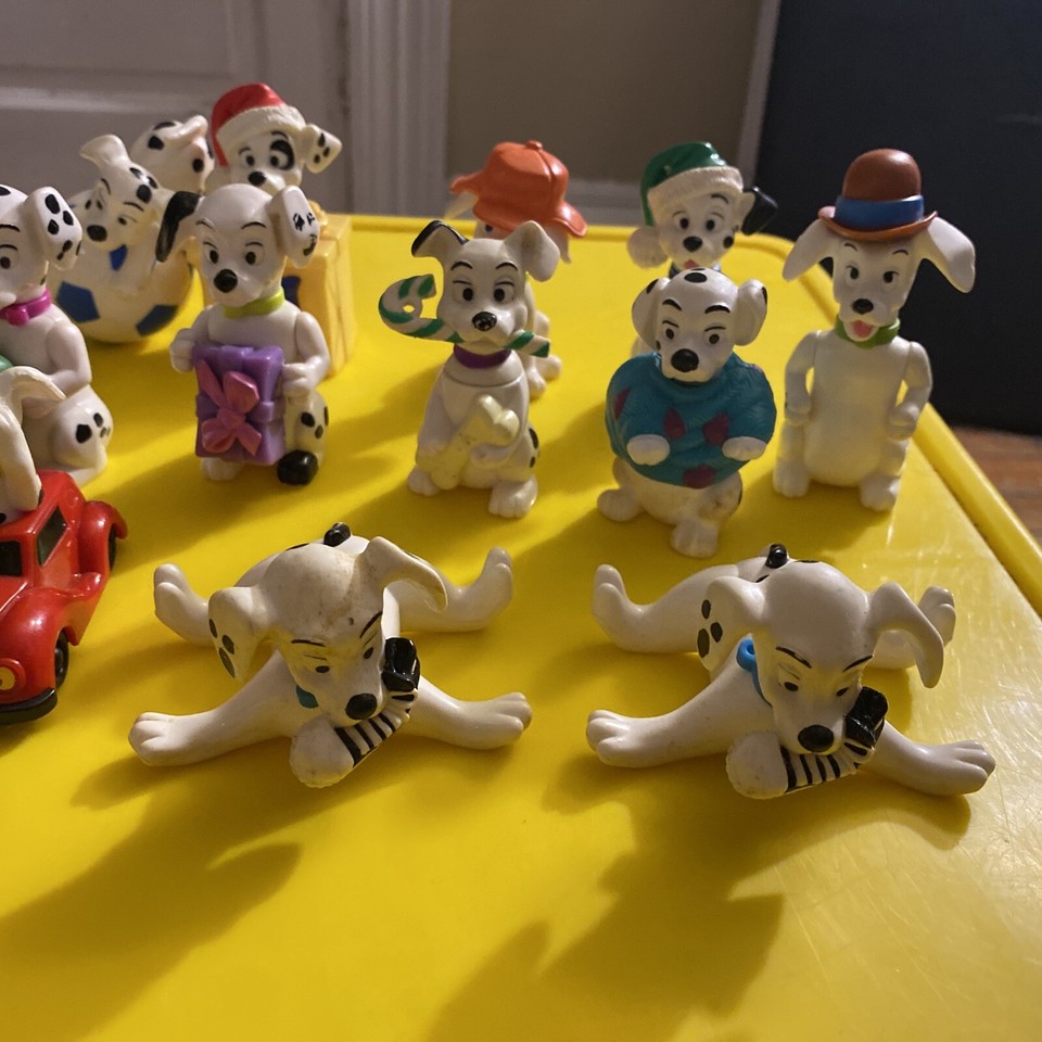 Lot of 15 101 Dalmatian Puppy Dogs Toys Disney Play Figures Plastic | eBay