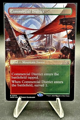 Commercial District BORDERLESS MTG Murders at Karlov Manor Regular #324 ...