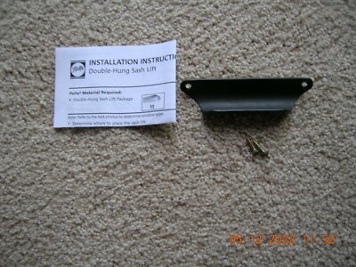 Pella Double-Hung Sash Lift Window Handle with Hardware- Oil Rubbed ...