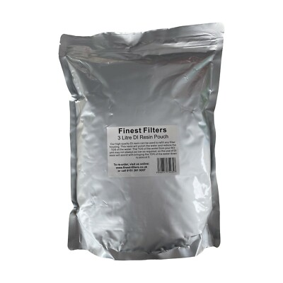 3 Litres 3000ml Mixed Bed Deionising Resin DI Resin For RO Unit Reverse ...