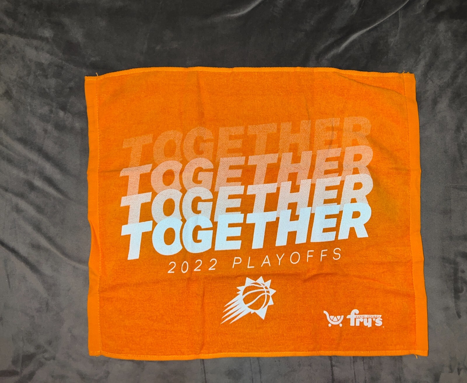 PHOENIX SUNS 2022 NBA Playoffs Rally Towel Orange MINT New Paul Booker ...
