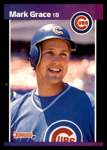 1989 Donruss #255a Mark Grace | eBay
