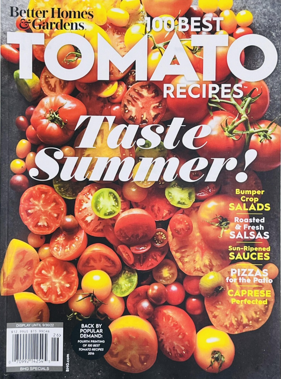 100 BEST TOMATO RECIPES ☆ BHG Magazine ☆ TASTE SUMMER! ☆Salads SALSAS ...