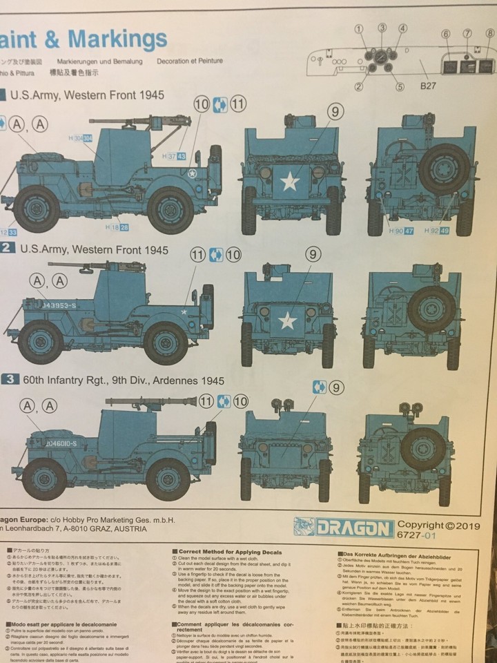 1/35 Armored 1/4 Ton 4x4 Truck (Willy's MB Jeep) ~ Dragon 6727 | eBay