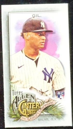 2022 Topps Allen & Ginter Mini Luis Gil #191 New York Yankees | eBay