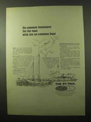 1966 The St. Paul Insurance Ad - Un-Common Boat | eBay