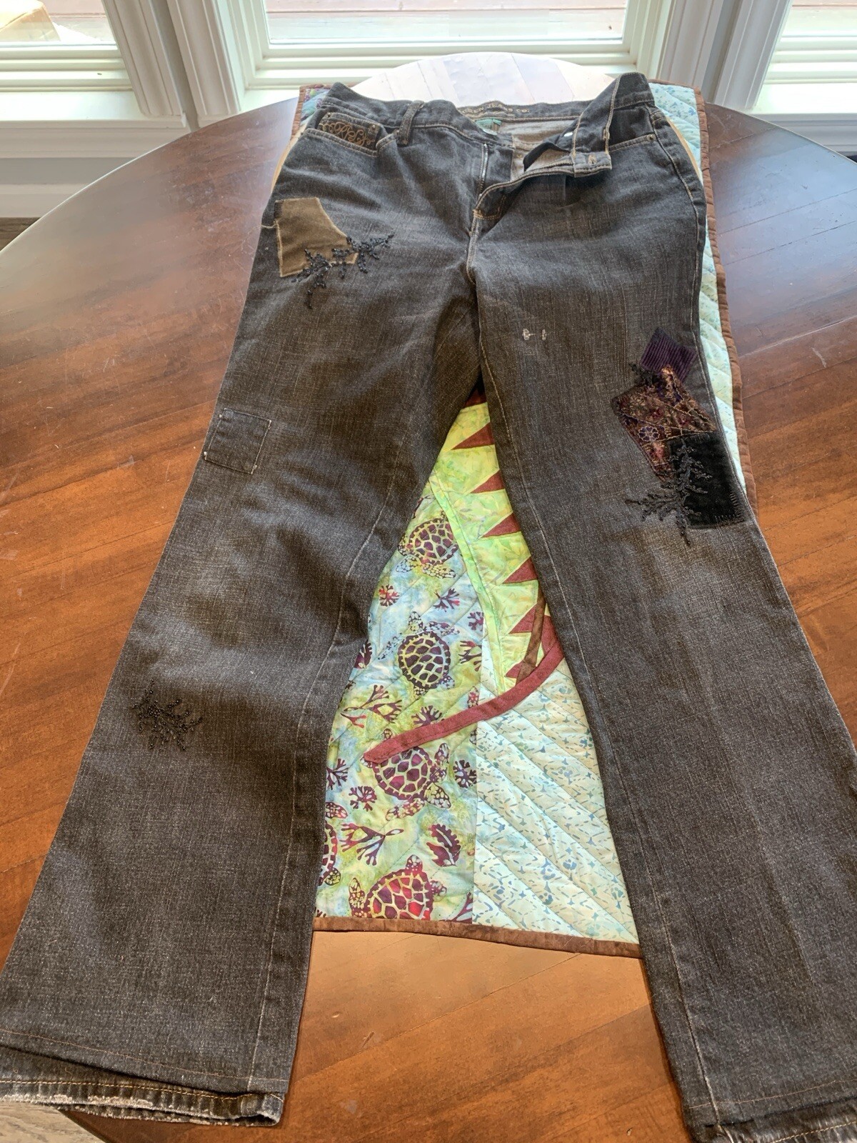 Lauren Ralph Lauren Green Label Patchwork Jeans Women… - Gem