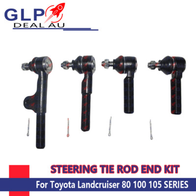 80 100 105 Series Steering Tie Rod End Kit For Toyota Landcruiser Relay ...