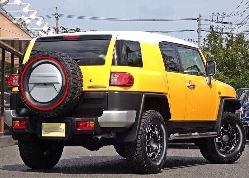 Fit For Toyota FJ Cruiser 2007-2022 White Car Body Spare Tire Cover ...
