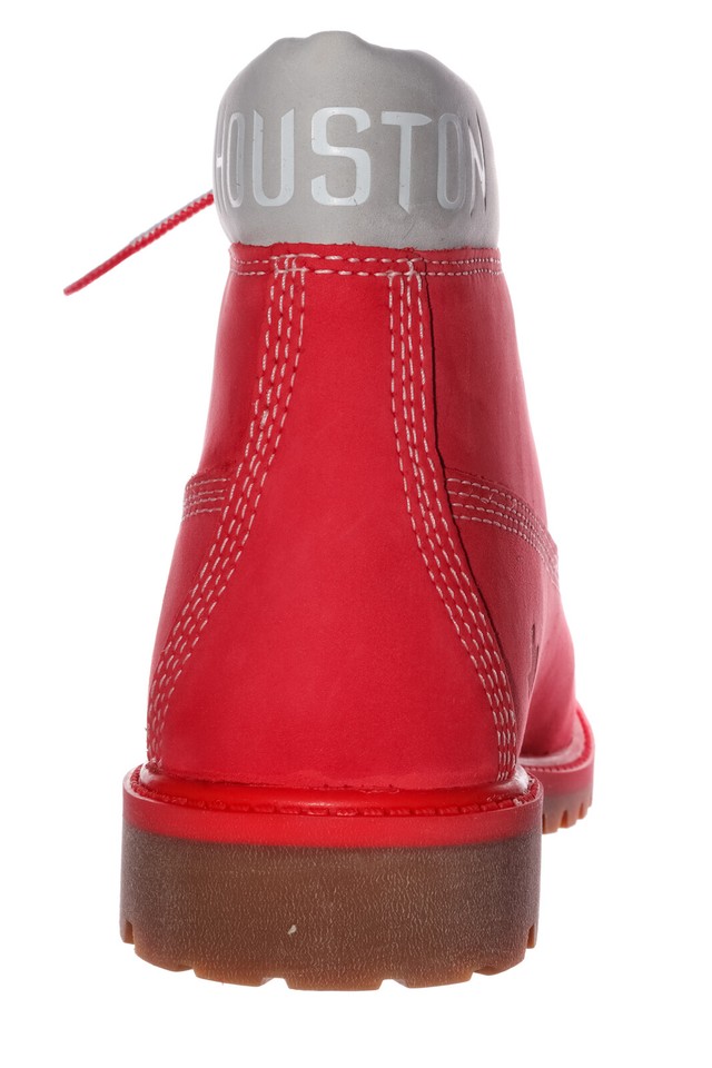 Timberland Premium Boot Medium Red Nubuck Size 5.5 Women's Houston ...