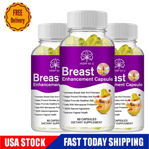 1-3PCS Pueraria Mirifica Breast Butt Female Body Enhancement Pills 60 ...