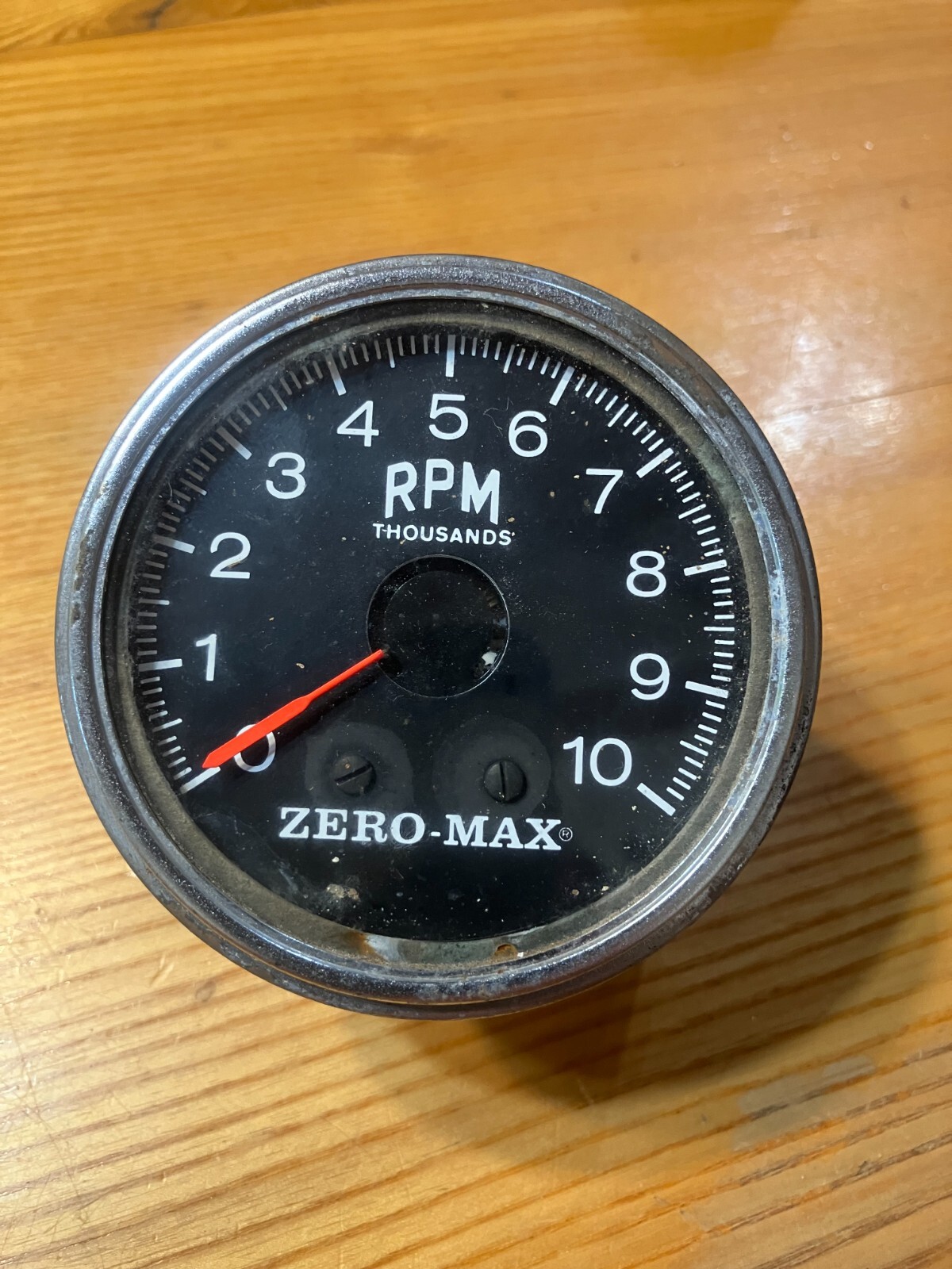 Vintage NOS Zero Max Tach Tachometer 72 Polaris TX Starfire Charger ...