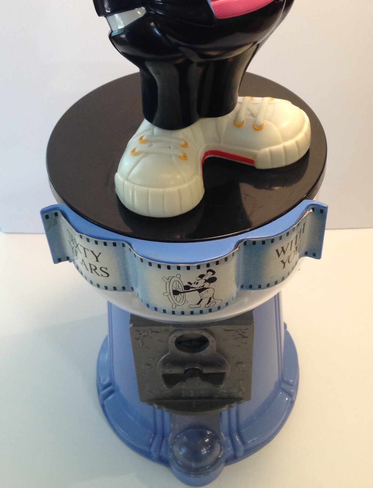 Vintage Mickey Mouse Gumball Machine 60 years Limited Edition Superior ...