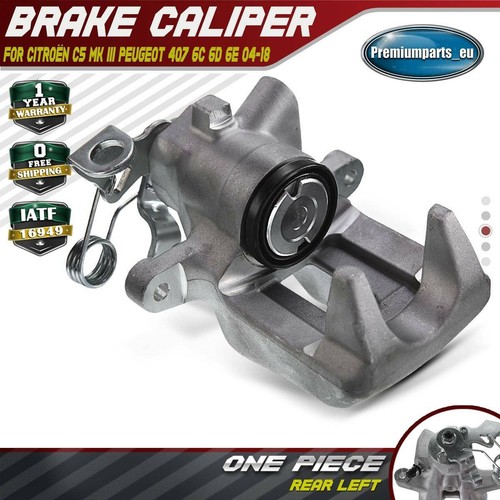 Brake Caliper Rear Left for Citroën C5 MK III Peugeot 407 6C 6D 6E 04 ...