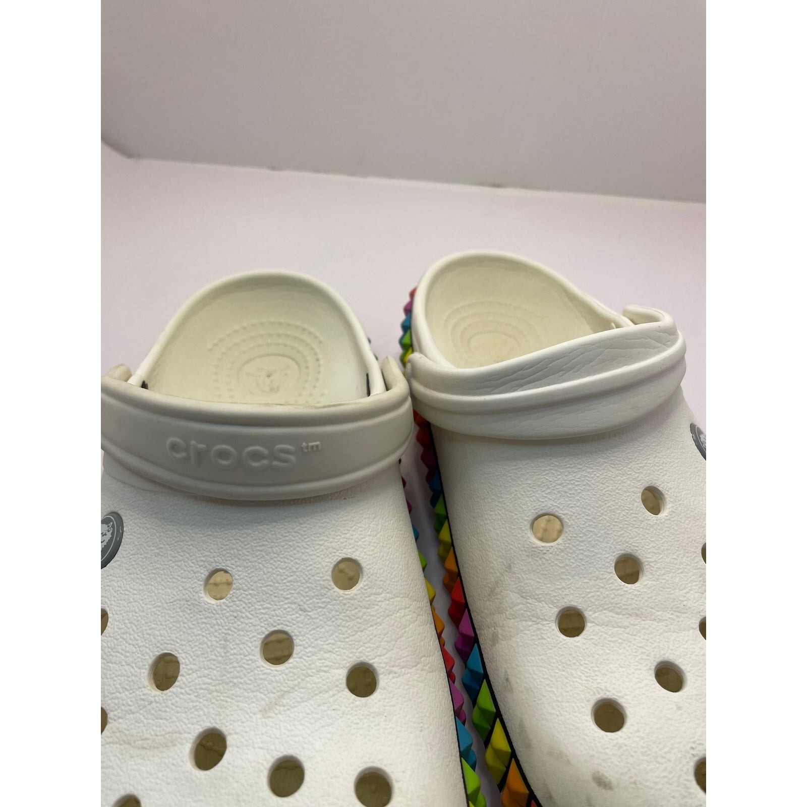 Crocs 3D Shapes Clogs 6M/8W - Gem