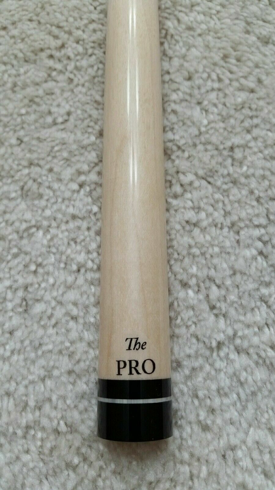 Meucci 12.5mm The Pro Pool Cue Shaft, 5/16-18, Black Collar White Ring ...