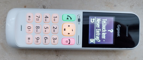 Siemens Gigaset CL390HX / CL390H Handteil / Ersatz Mobilteil Ohne ...