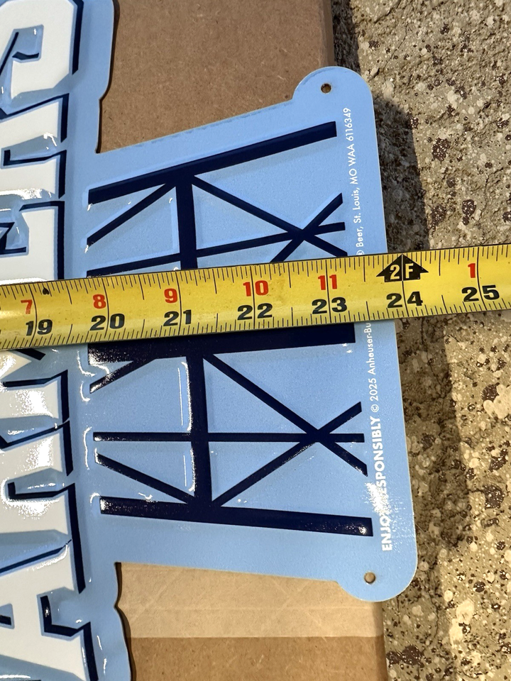 BUSCH LIGHT Windmill BEER Sign Tin Tacker 24"X14" Farmers 2025 ...