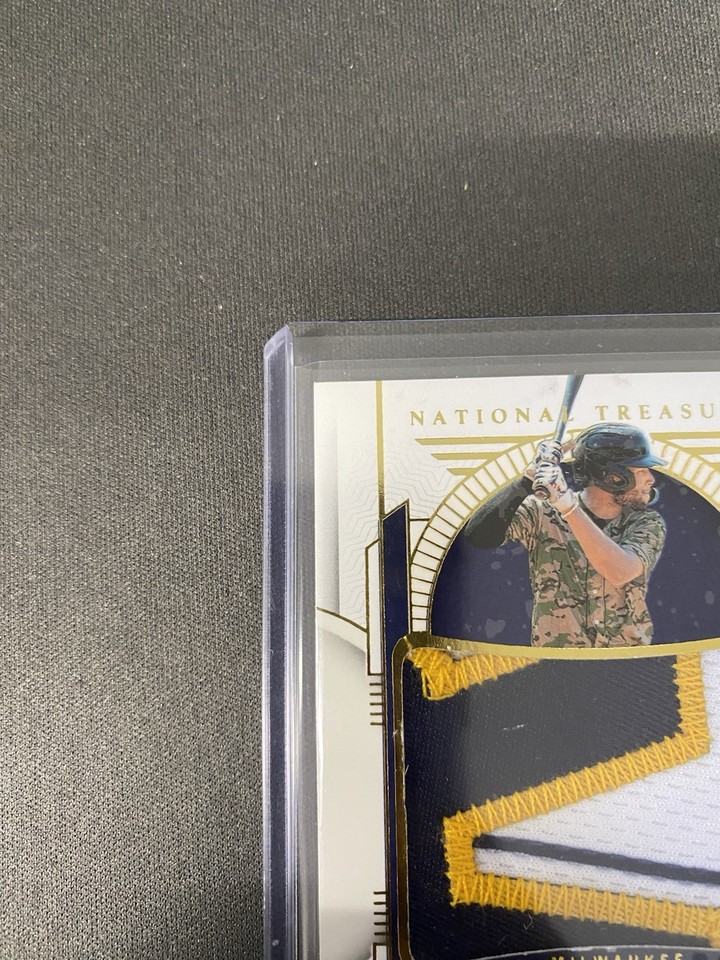 2024 Panini National Treasure - Jackson Chourio Patch Autograph /49 | eBay