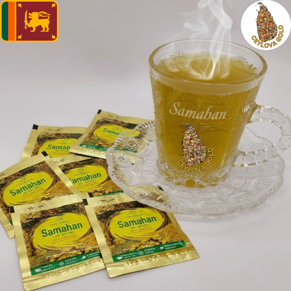 Samahan Herbal Drink Sachets 5 - 30 Pack | Ayurvedic Ceylon Tea | Free ...