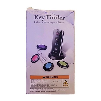 Key Finder, Wireless RF Item Locator, 1 Transmitter with 4 Receivers | eBay