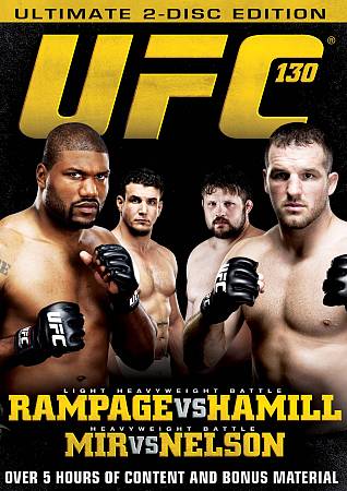 UFC 130: Rampage vs. Hamill (DVD, 2011, 2-Disc Set) for sale online | eBay