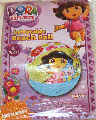 DORA Inflatable Beach Ball 16" / Pool Toys | eBay