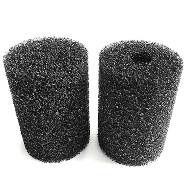 6 pcs X-LARGE Overflow Filter Box Intake Round Pre-Filter Foam Sponge 5 ...
