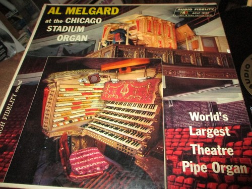 1958 AL MELGARD AT Chicago Stadium Organ Vol.1 LP AFLP 1886 VG+/VG- | eBay