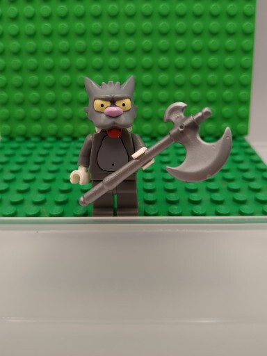 LEGO Minifigures, Simpsons: Scratchy w/ Axe 2014, SERIES 1, CAT | eBay