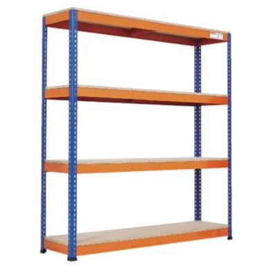 Ultra Heavy Duty Racking Unit With 5 Wooden Shelves RPRC1 | eBay UK