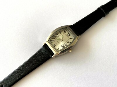 SKC China Movement St Steel Quartz St Steel Wrist Ladies Watch Black ...