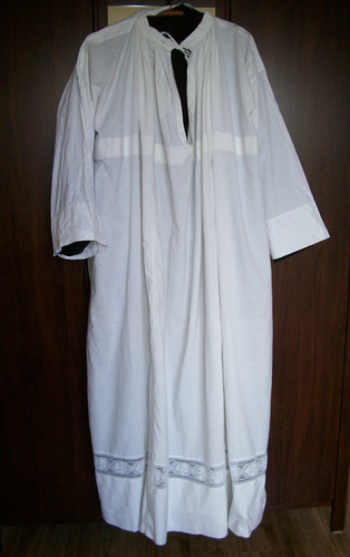 ALB - CHORROCK - SPITZE - CHASUBLE - Surplice Cotta - CHORHEMD. | eBay