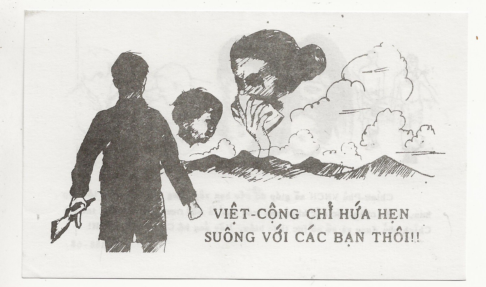 1968 Vietnam War Propaganda Flyer - | Grelly UK