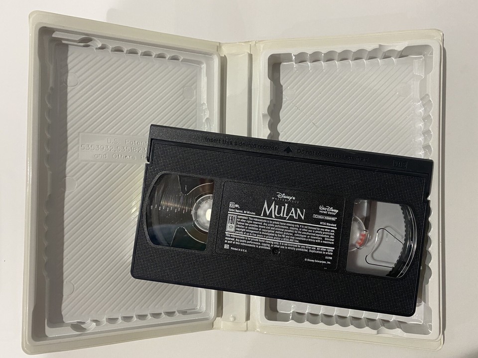 Walt Disney’s Mulan VHS Released 1998 Masterpiece Collection | eBay
