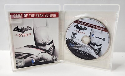 Batman Arkham City (Sony PlayStation 3, PS3, 2012) GOTY Edition with Manual | eBay