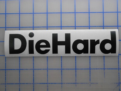 DieHard Sticker 3" 5.5" 7.5" 11" Batteries Tester 12v 6v Charger ...