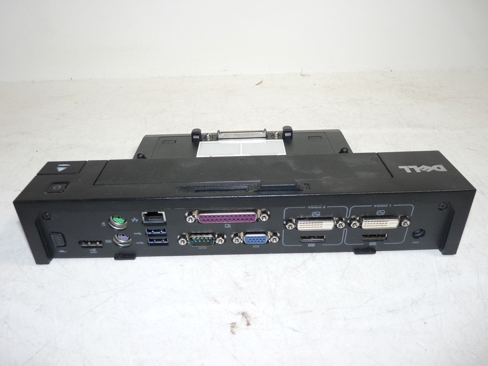 Dell Pro2x Laptop docking station port replicator E port plus with usb ...